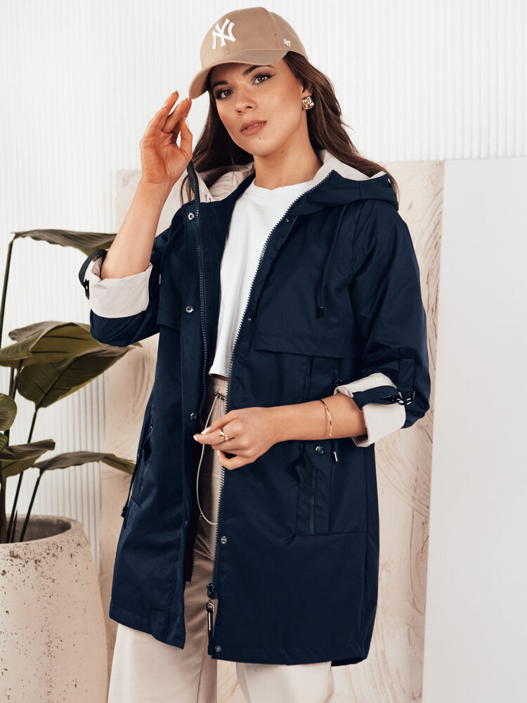Kurtka parka damska MEROY granatowa Dstreet TY4291 - sklep online Dstreet.pl